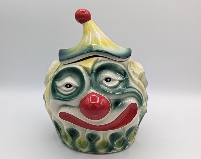 Sad Clown Cookie Jar Vintage Mccoy Pottery - Etsy