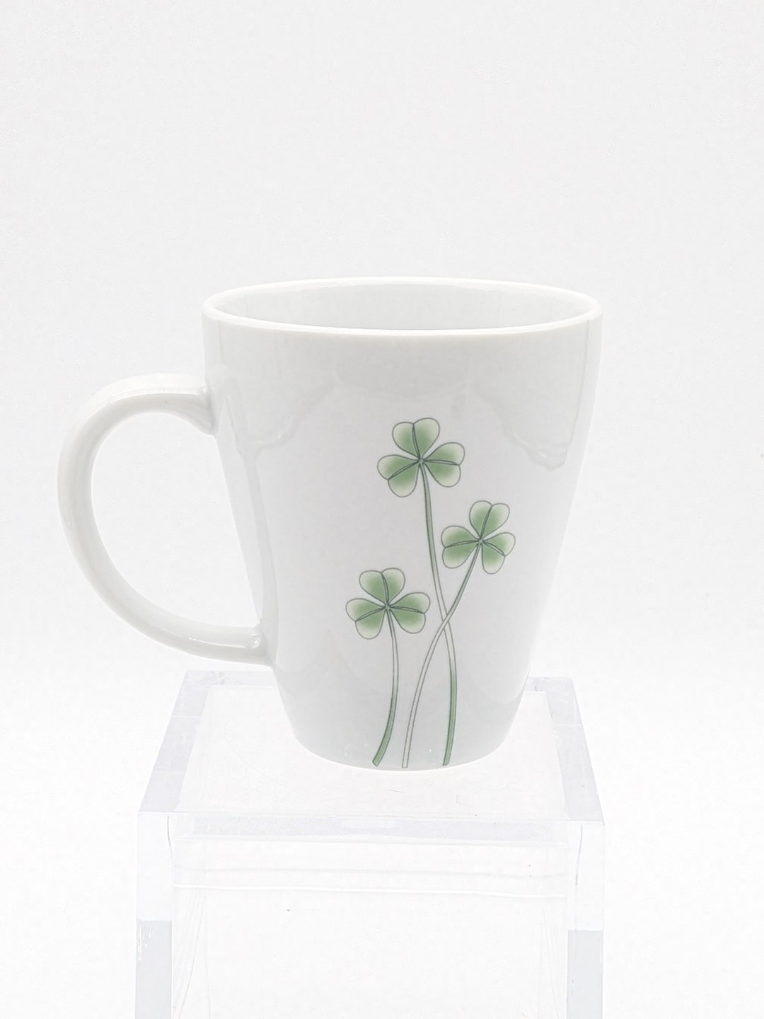 Marcus Notley Green Shamrock Mug Made in Ireland - Etsy