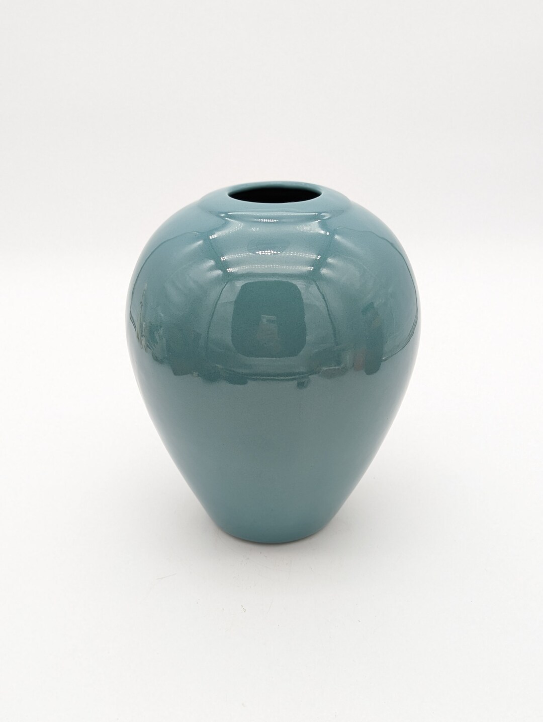 Vintage 80s Haeger Ginger Jar Shaped Bulbous Vase 8 4327 Etsy