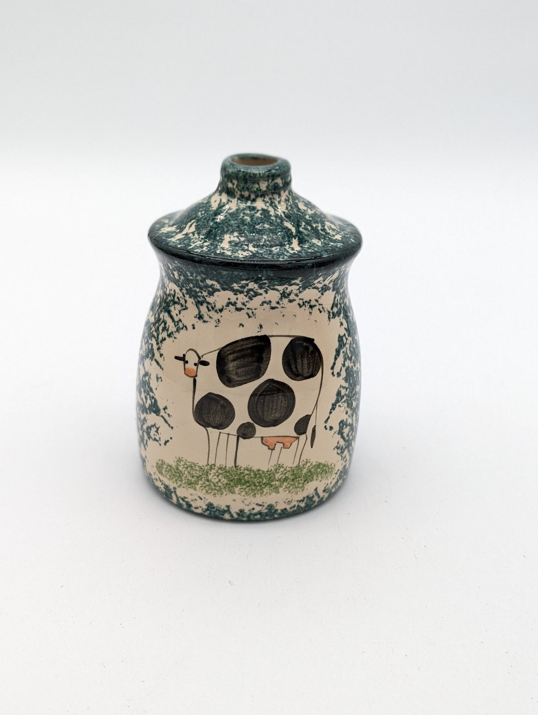 Super Cute Molly Dallas Molly's Cows Container Green - Etsy