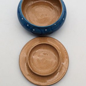 Wassi Art Pottery Jamaica Orange Fish Trinket Dish With Lid Signed JAWI ...