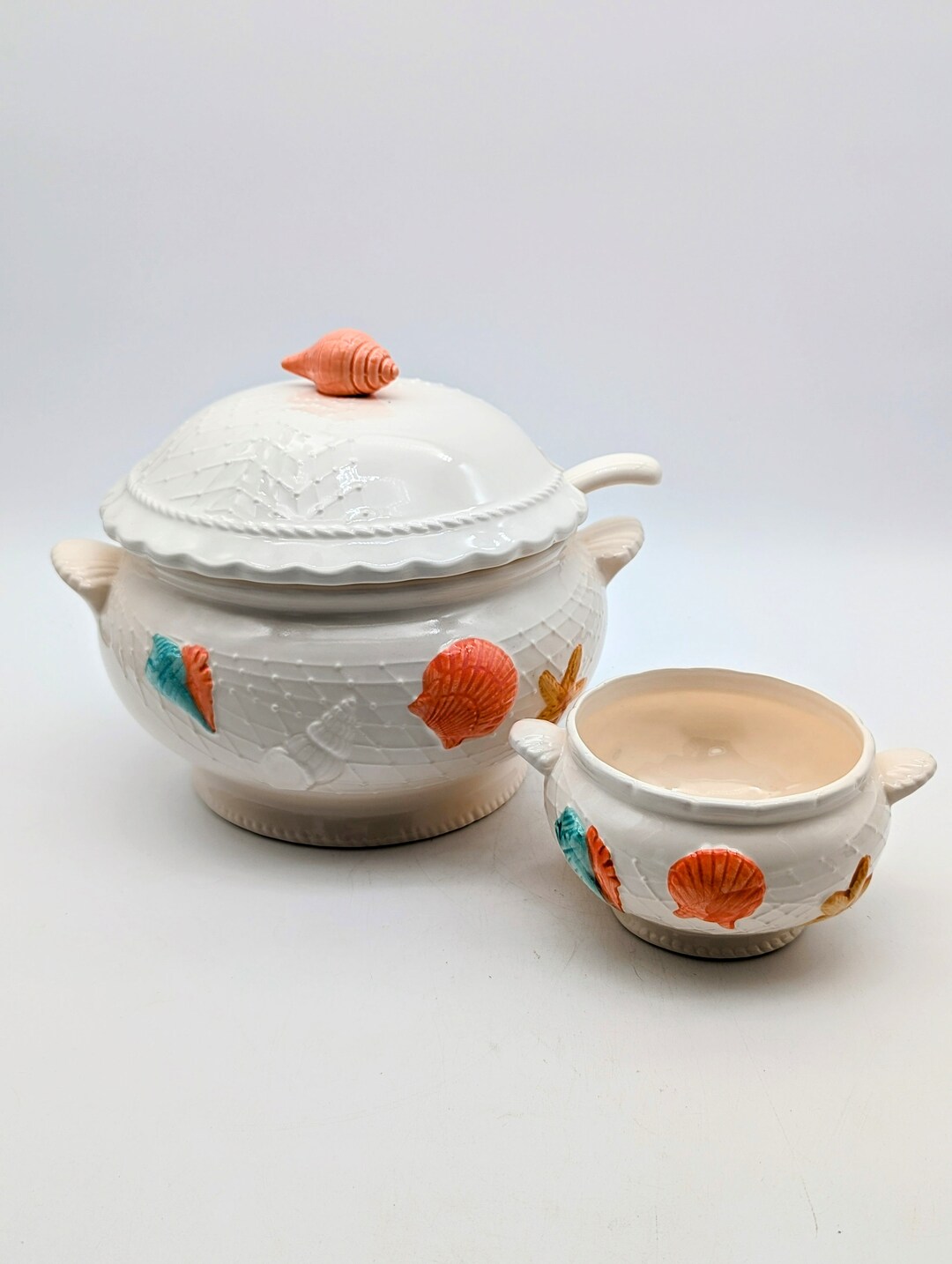 Vintage Himark Sea Catch Collection~tureen With Ladle and 1 Bowl - Etsy