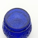 Vintage Cobalt Blue Candy Canister Jar Fruit Motif - Etsy