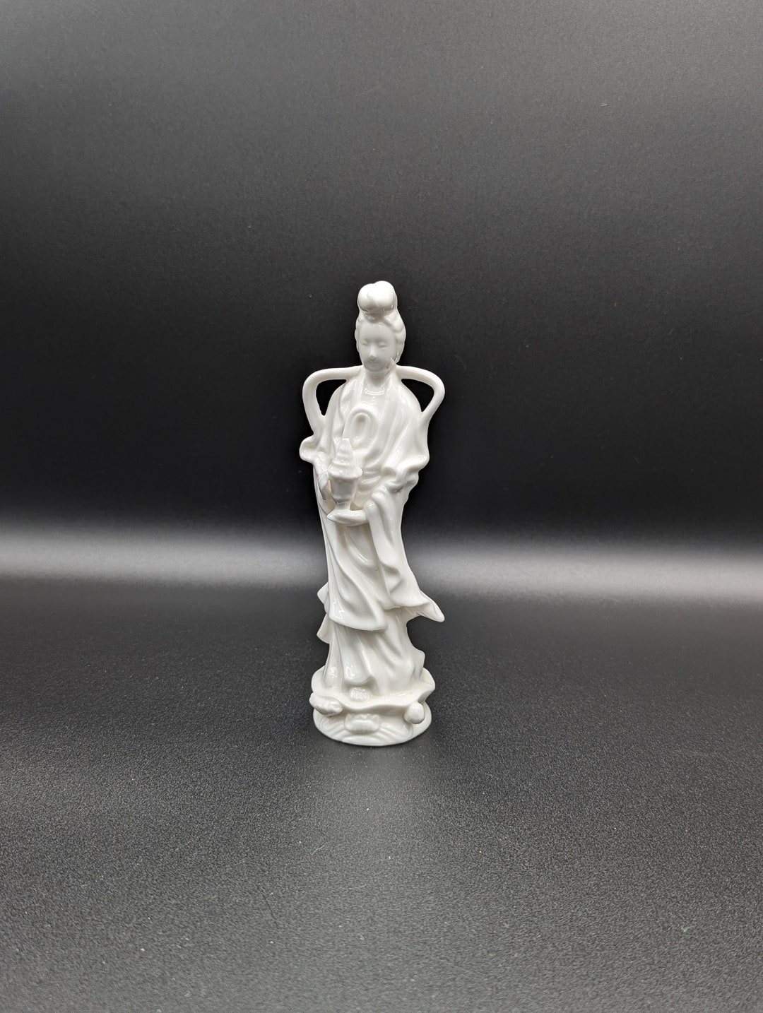 Vintage Arco Fine Quality Dallas Porcelain Guanyin Figurine Made in ...