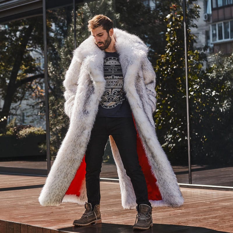 Pimp Fur Coat - Etsy