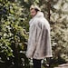 Collared Wolf Faux Fur Jacket, Short Furry Coat - Etsy