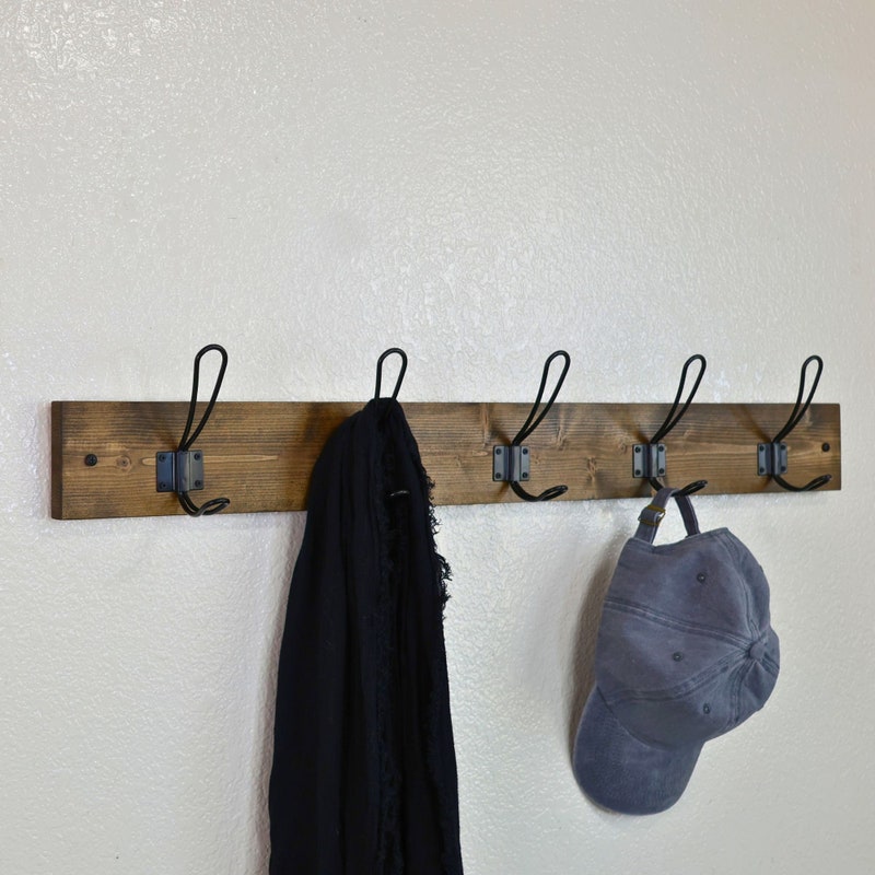 Rustic Coat Rack - Etsy