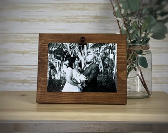 Rustic Wood Photo Frame - Etsy