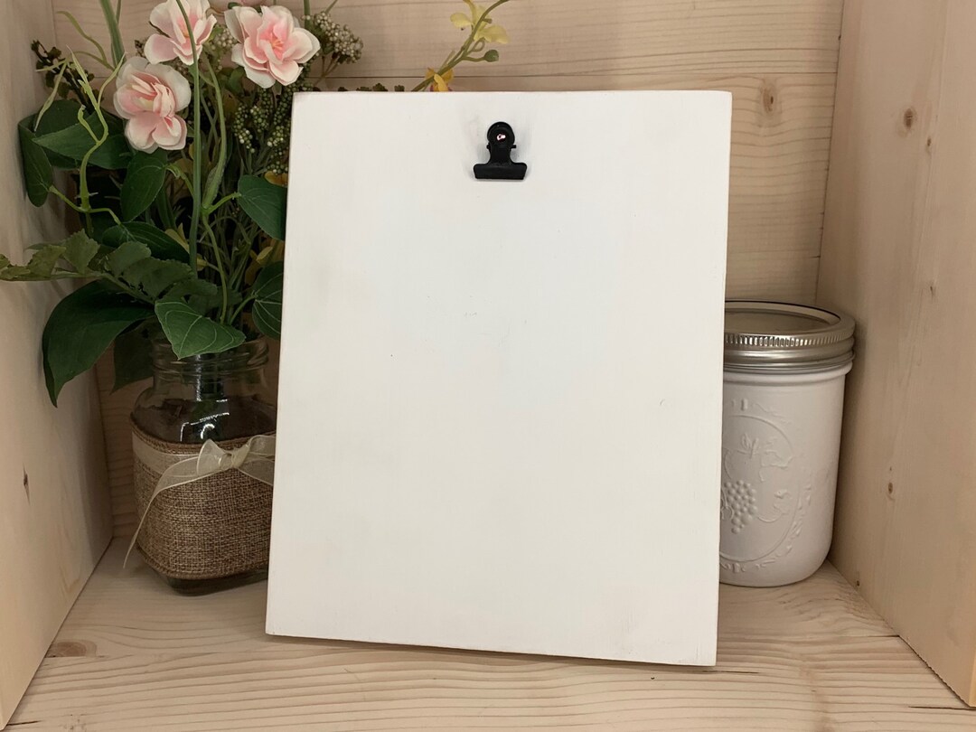 Country Clip Frame for a 4x6 Picture Country Frame With Clip Frame for ...