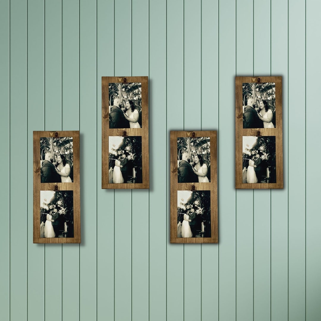 5x7 Multi Picture Frame, Clipboard Picture Collage, Family Picture Wall ...