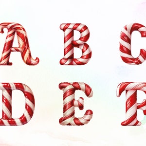 Candy Cane Clipart Candy Cane Png Alphabet Clipart Sweets Clipart ...