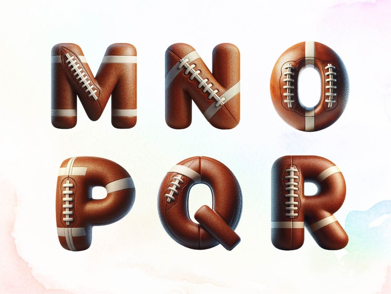 Football Png Football Letter Font Clipart Alphabet Png Doodle Letters ...