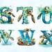 Sea Turtle Png Clipart Alphabet Png Doodle Letters Doodle Alphabet ...
