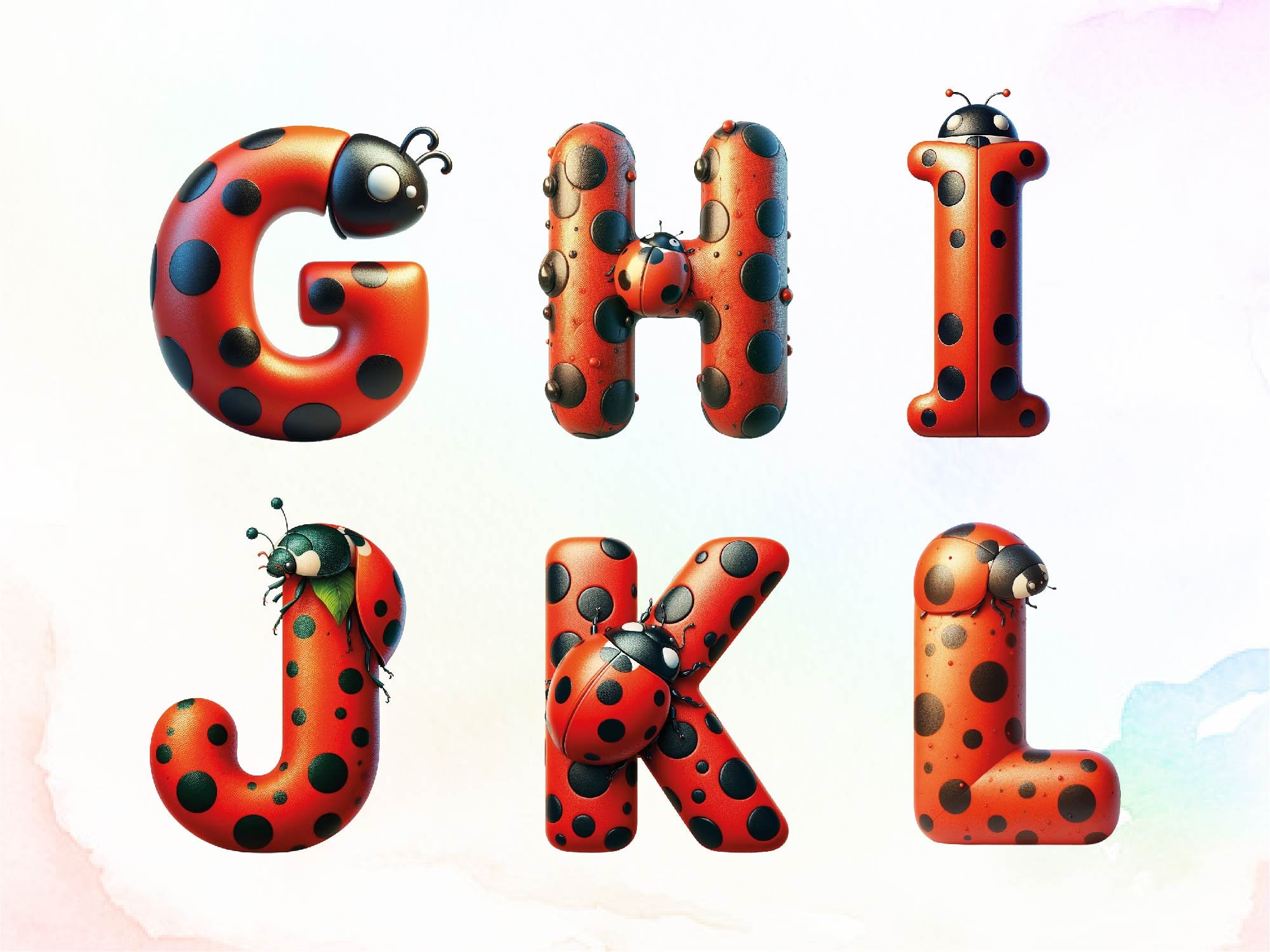 Ladybug Font Ladybug Letters Png Ladybug Clipart Alphabet Png Doodle ...