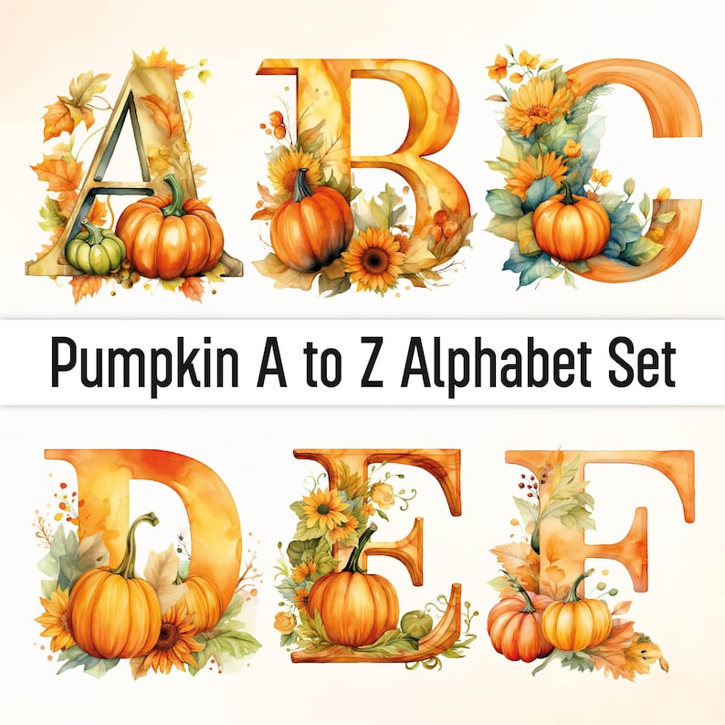 Pumpkin Png Fall Clipart Thanksgiving Png Thanksgiving Clipart Alphabet ...