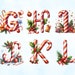 Candy Cane Clipart Candy Land Png Alphabet Clipart Christmas Candy ...