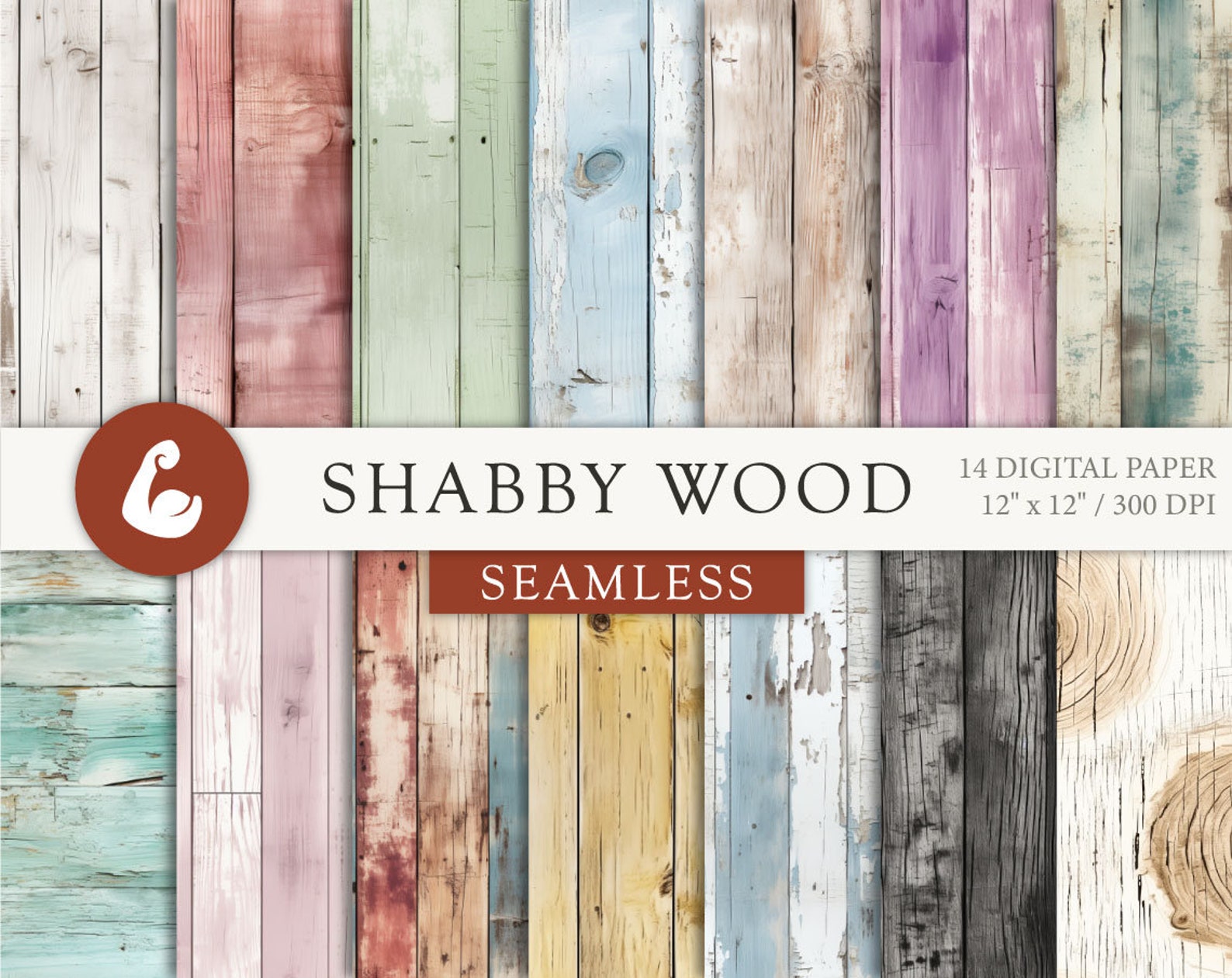 Wood Digital Paper 12x12 Wood Digital Background Wooden Printable Wood ...