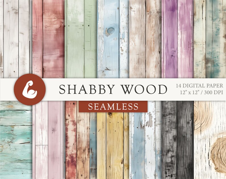 Wood Digital Paper 12x12 Wood Digital Background Wooden Printable Wood ...