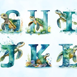 Sea Turtle Png Clipart Alphabet Png Doodle Letters Doodle Alphabet ...