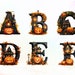 Halloween Letters Halloween Clipart Halloween Font Spooky Season Png ...