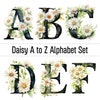 Daisy Png Clipart Daisy Font Daisy Letters Alphabet Png Doodle Letters ...