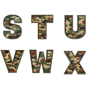 Camouflage PNG Camo Clipart Military PNG Patriotic American Alphabet ...