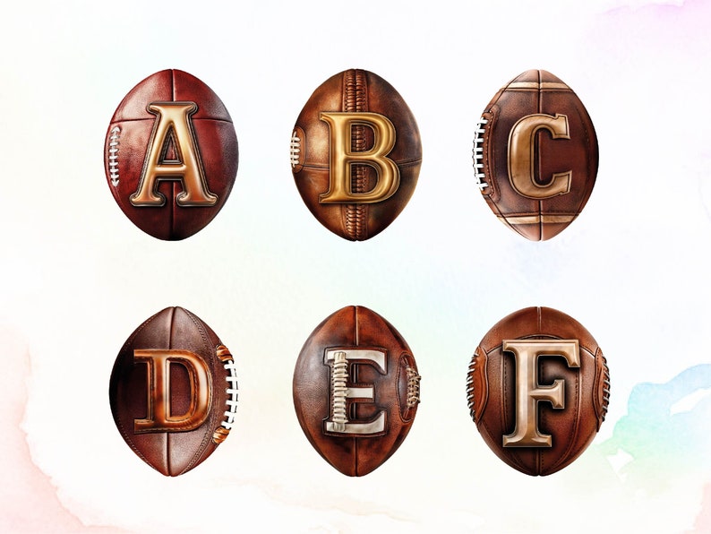 Football Png Football Clipart Alphabet Png Doodle Letters Png Doodle ...