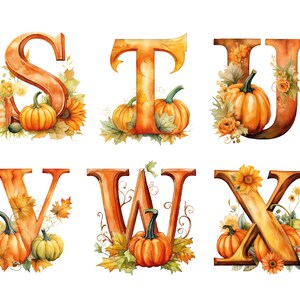 Pumpkin Png Fall Clipart Thanksgiving Png Thanksgiving Clipart Alphabet ...