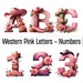 Western Clipart Png Western Font Western Letters Country Clipart Cowboy ...