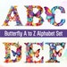 Butterfly Png Butterfly Clipart Alphabet Png Alphabet Clipart Butterfly ...