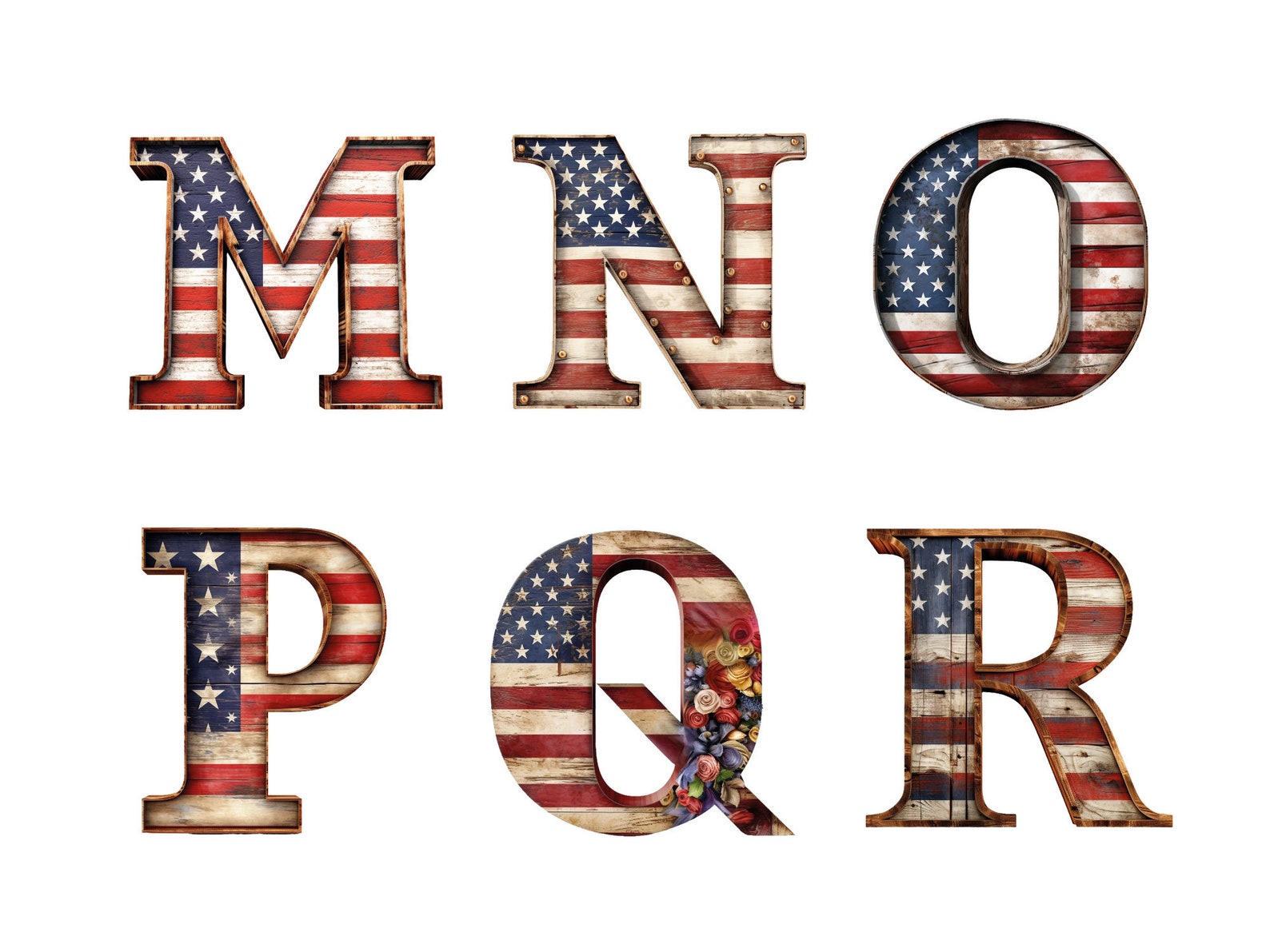 Fourth of July PNG 4th of July PNG American Flag PNG Usa Clipart ...