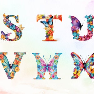 Butterfly Png Butterfly Clipart Alphabet Png Alphabet Clipart Butterfly ...