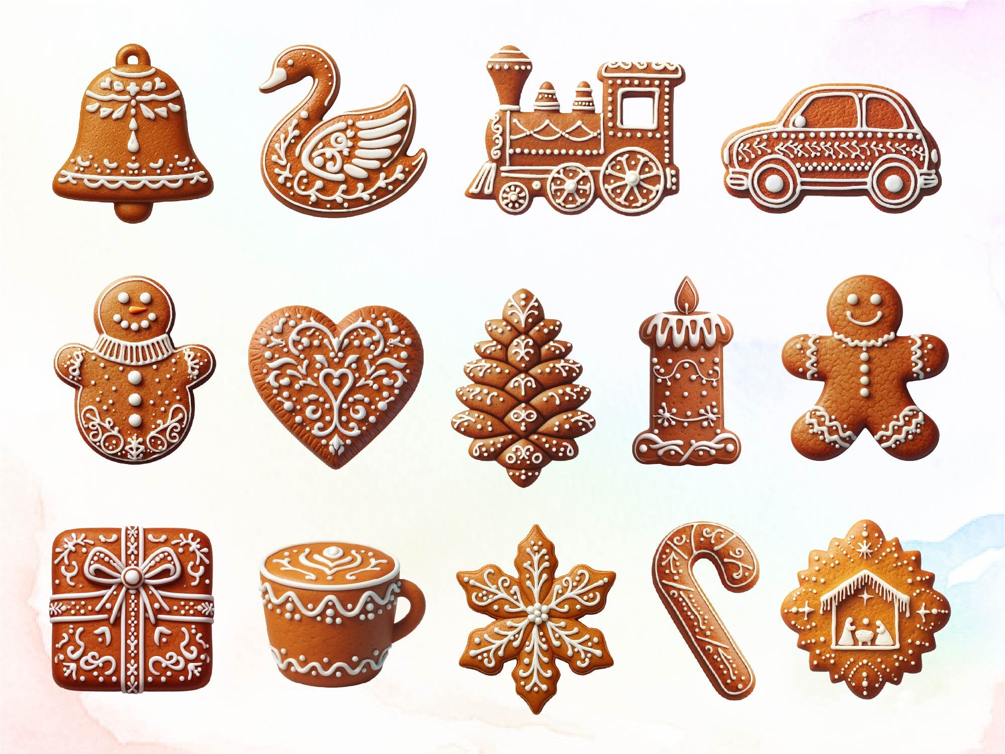 Customized Gingerbread Png Clipart Gingerbread Cookies Gingerbread ...