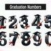 Graduation Letters Grad Font Graduation Alphabet Png Graduation Clipart ...