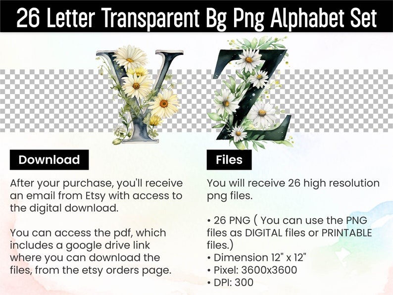 Daisy Png Clipart Daisy Font Daisy Letters Alphabet Png Doodle Letters ...