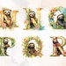 Sloth Png Sloth Clipart Sloth Alphabet Png Doodle Letters Animal ...