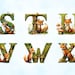 Fox Png Clipart Fox Font Alphabet Png Doodle Letters Fox Alphabet ...
