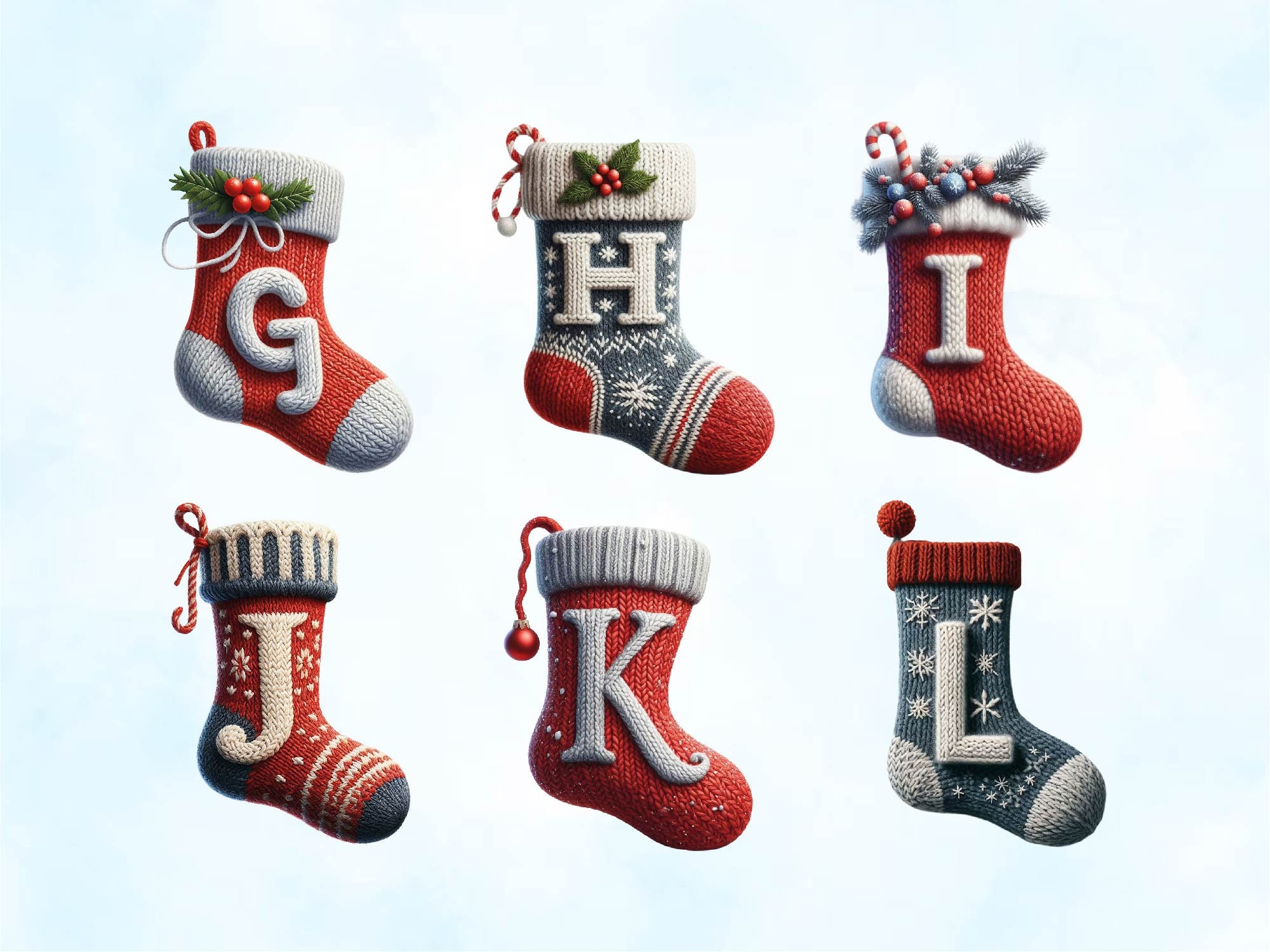 Custom Christmas Stocking Clipart Christmas Name Png Christmas Font ...