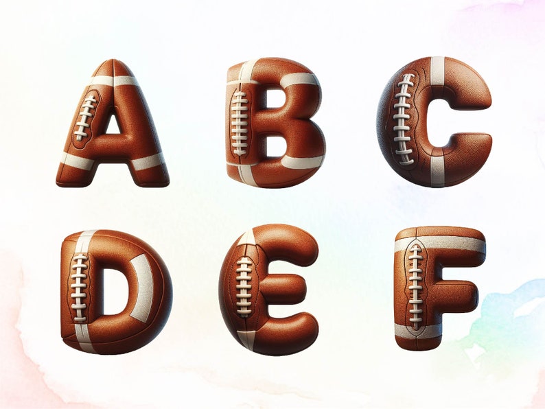 Football Png Football Letter Font Clipart Alphabet Png Doodle Letters ...