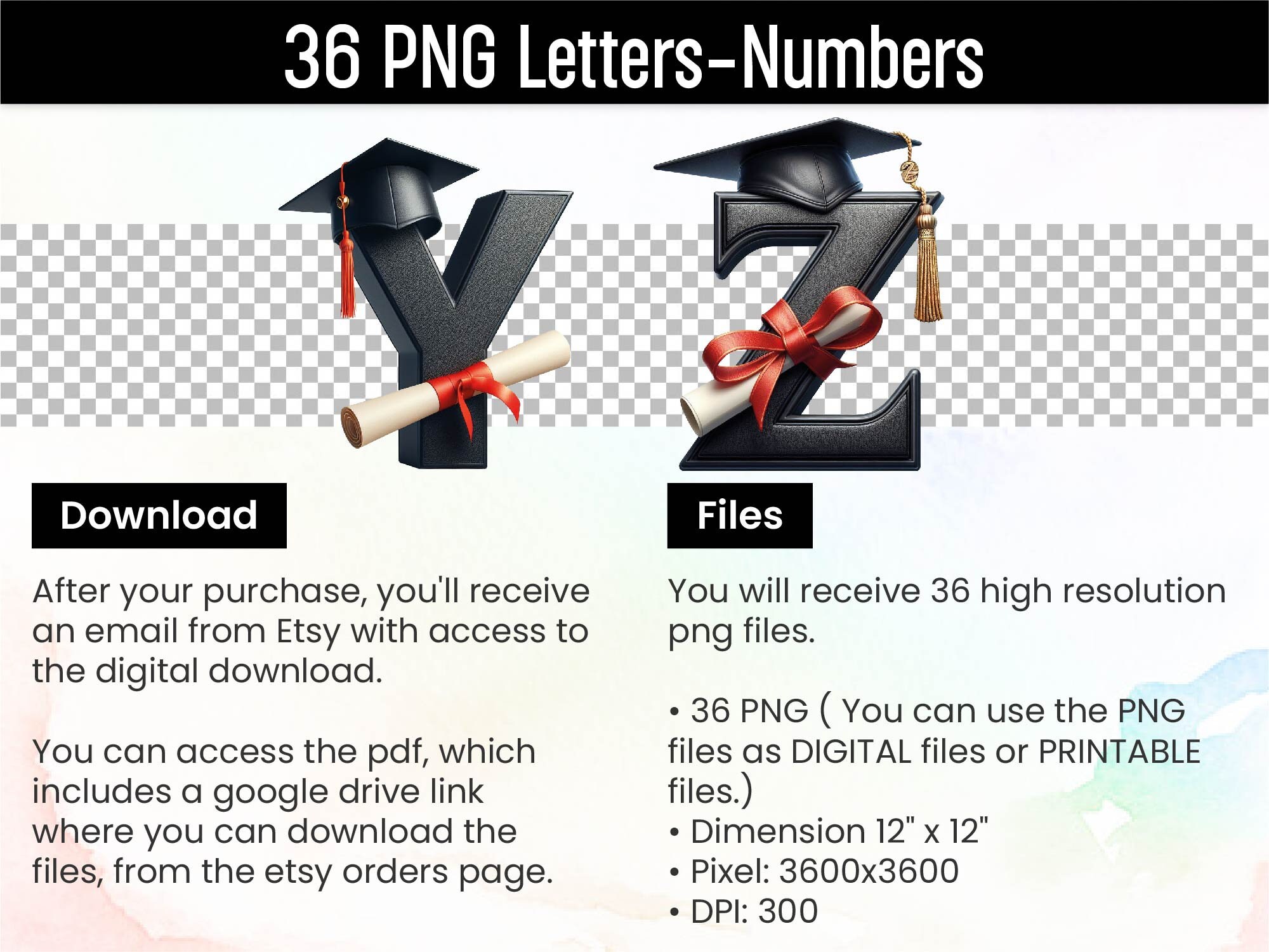 Graduation Letters Grad Font Graduation Alphabet Png Graduation Clipart ...