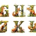 Fox Png Clipart Fox Font Alphabet Png Doodle Letters Fox Alphabet ...