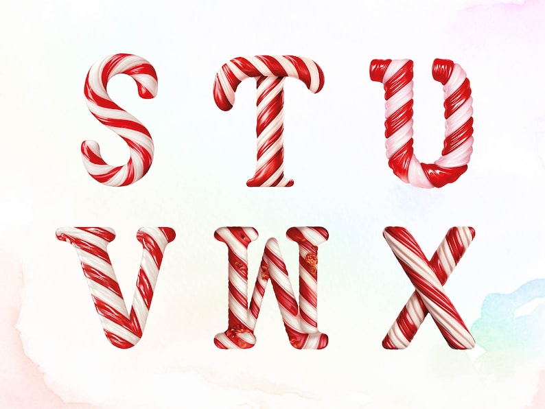 Candy Cane Clipart Candy Cane Png Alphabet Clipart Sweets Clipart ...