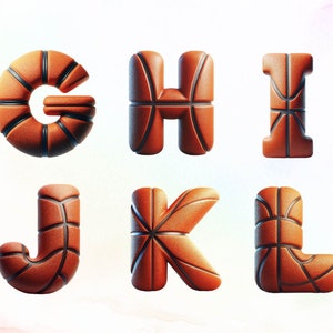 Basketball Png Basketball Font Clipart Doodle Letters Png Alphabet ...