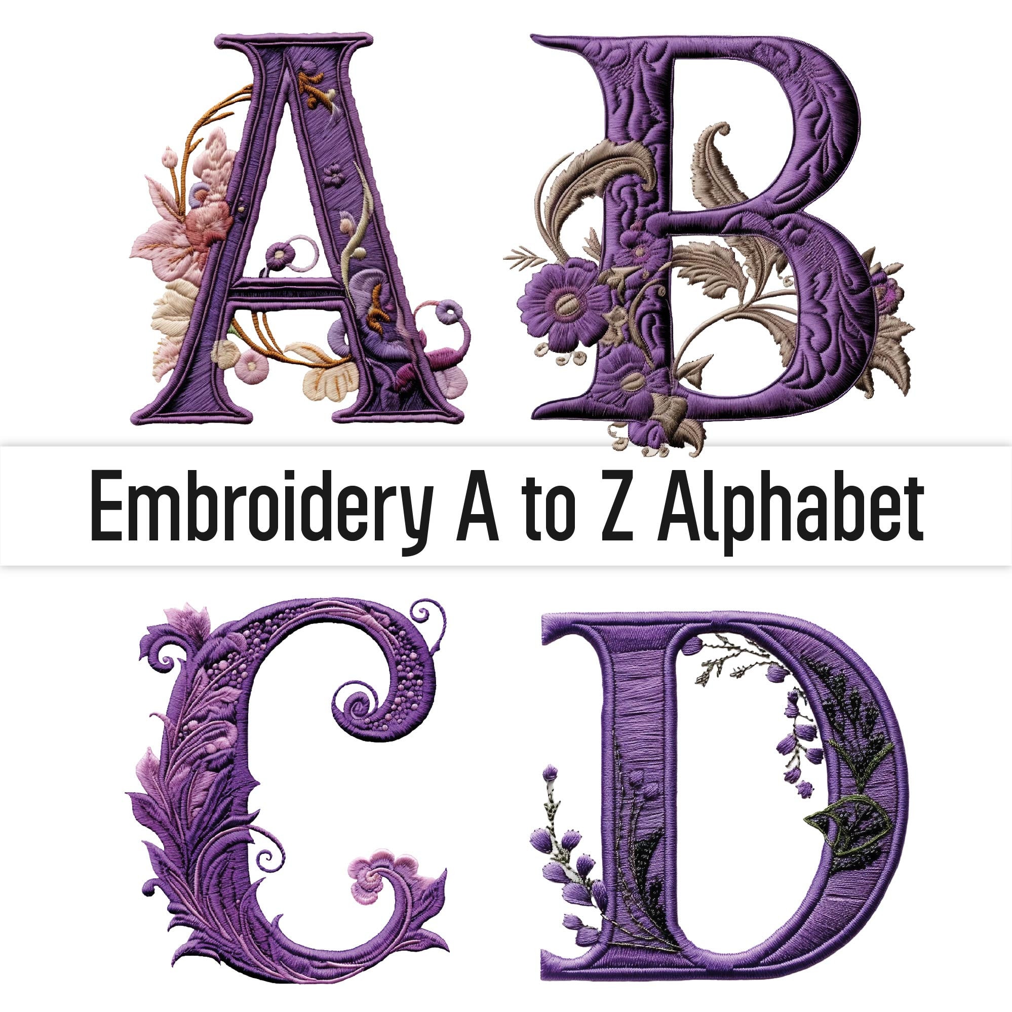 Embroidery Clipart Embroidery Font Embroidery Designs Art Letters ...