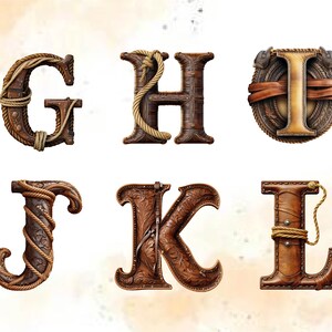 Western Clipart Png Western Font Alphabet Png Western Letters Png ...