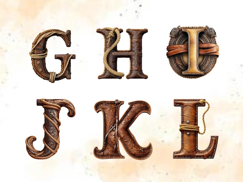 Western Clipart Png Western Font Alphabet Png Western Letters Png ...