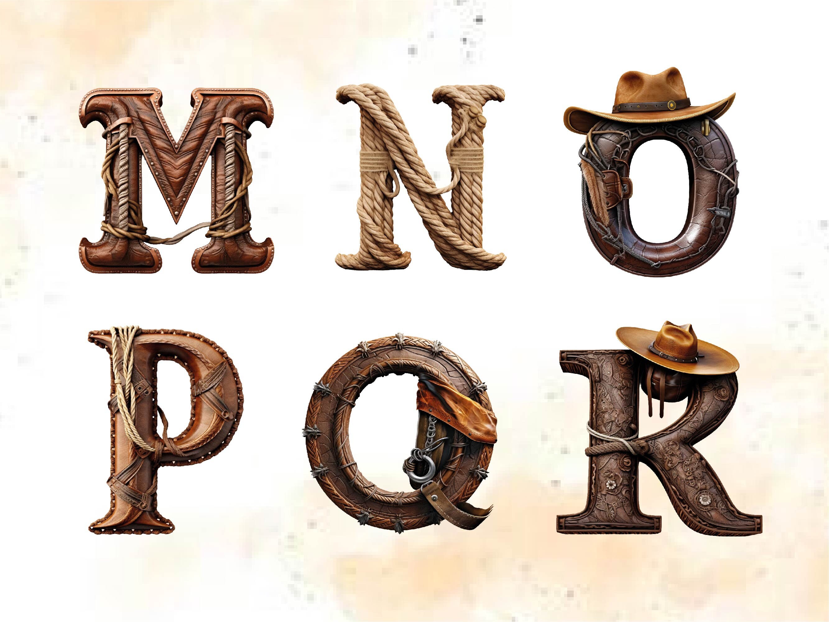 Western Clipart Western Png Font Alphabet Png Western Letters Png ...