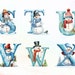 Snowman Clipart Snowman Png Alphabet Clipart Snowman Printable Winter ...