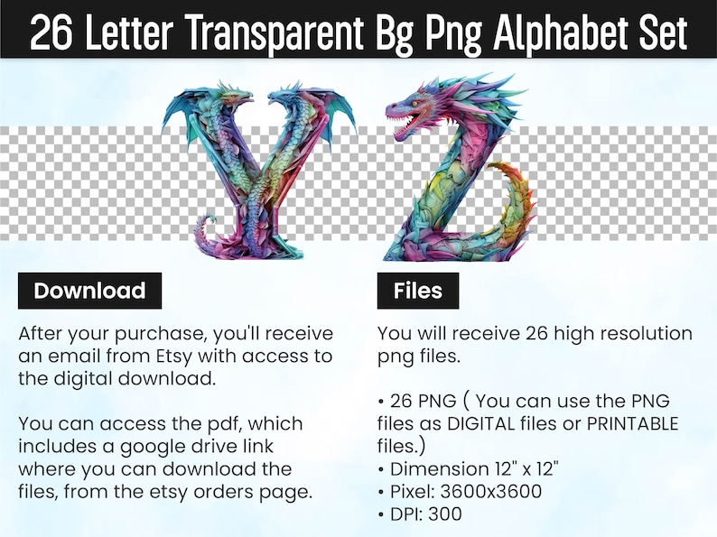 Dragon Clipart Png Dragon Letters Dragon Font Alphabet Clipart ...