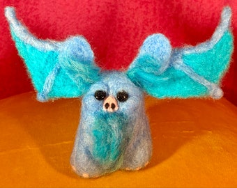 Blue Bat | Etsy